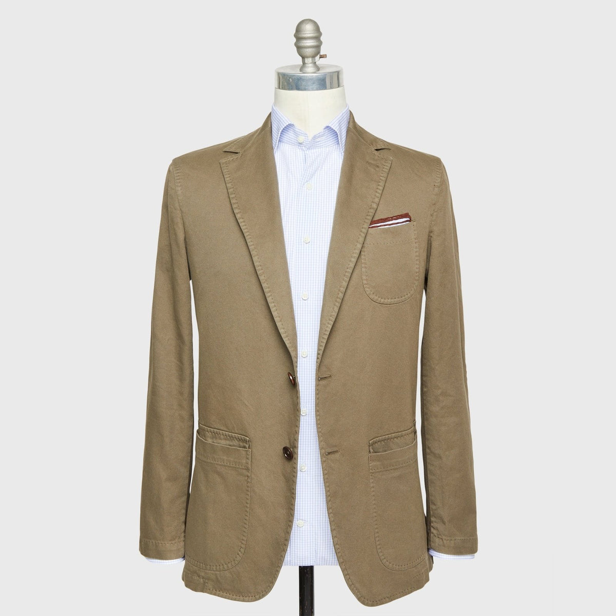 Sid Mashburn Butcher Jacket in Tobacco High Ridge Twill – Boardroom ...